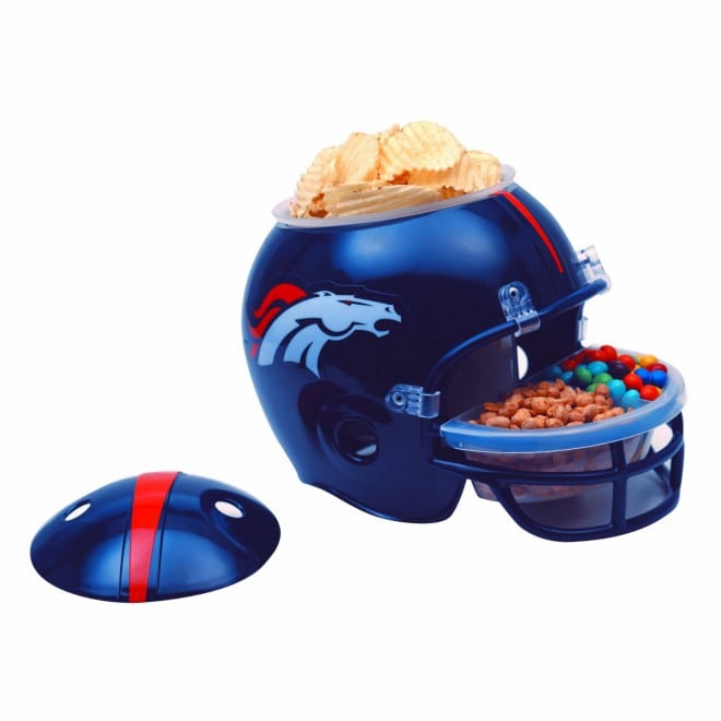 Denver Broncos Snack Helmet | Football Snack Helmets